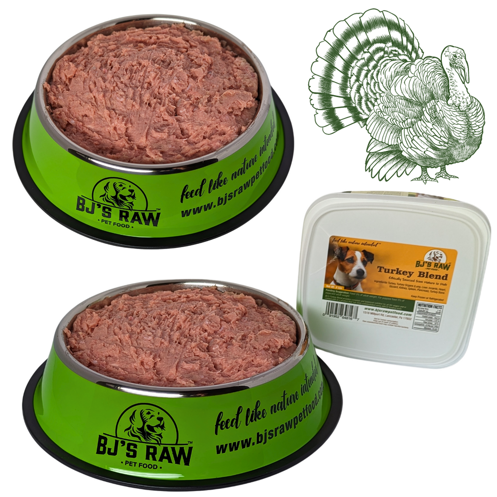 Turkey Blend - BJ's Raw Pet Food