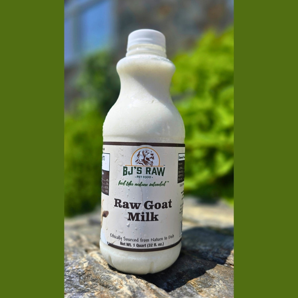 Raw Goat Milk - BJ's Raw Pet Food