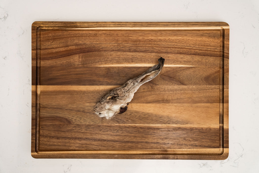 Dehydrated Rabbit Heads with Ears